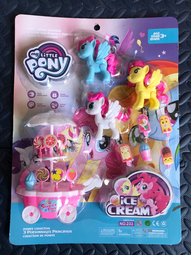 Little Pony Ice Cream Toy Set, Hobbies & Toys, Toys & Games on Carousell