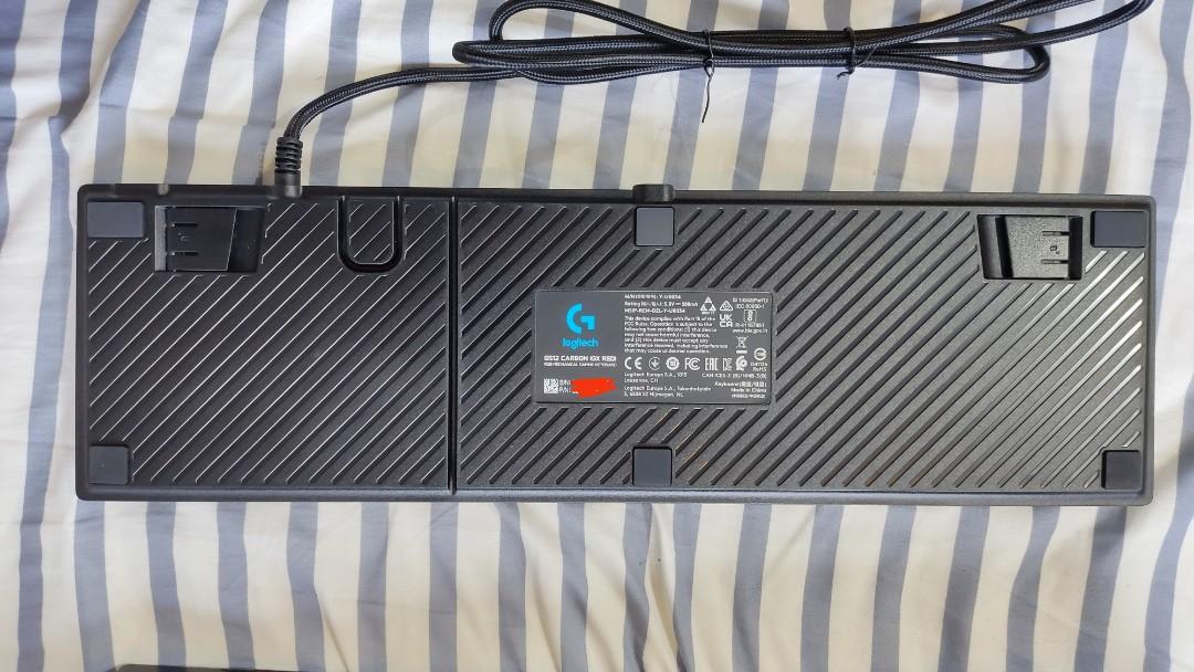Logitech G512 Carbon GX Red Linear Keyboard, Computers & Tech, Parts ...