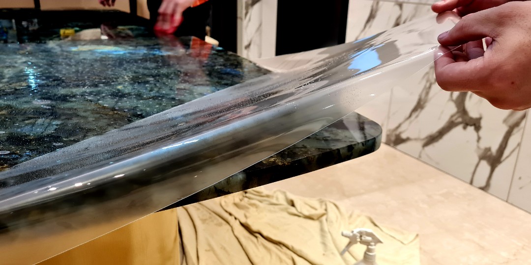 Marble Table protection film, Furniture & Home Living, Furniture ...