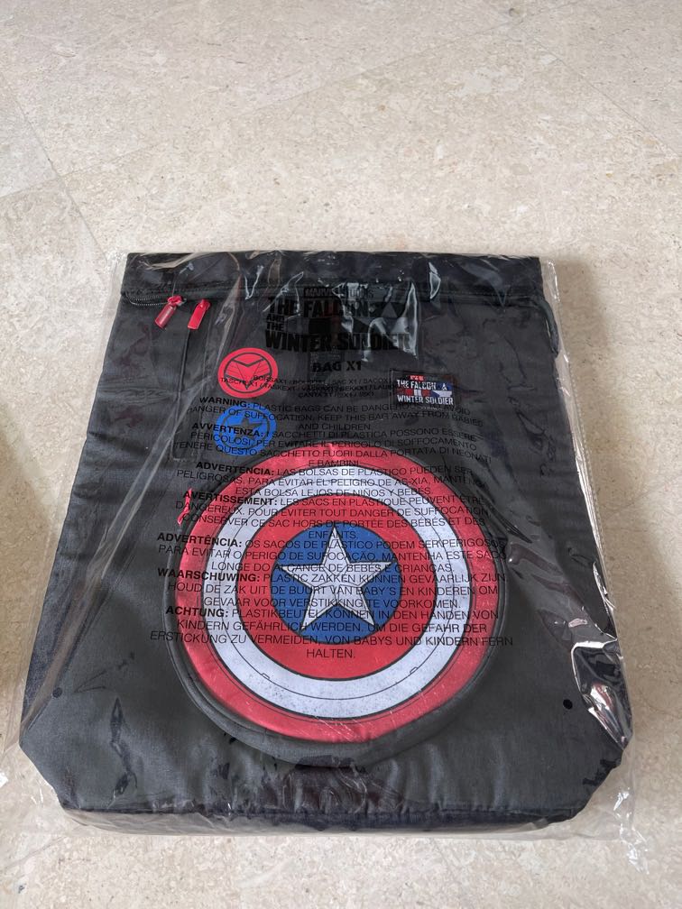 Marvel The Falcon and Winter soldier bag, Men's Fashion, Bags ...