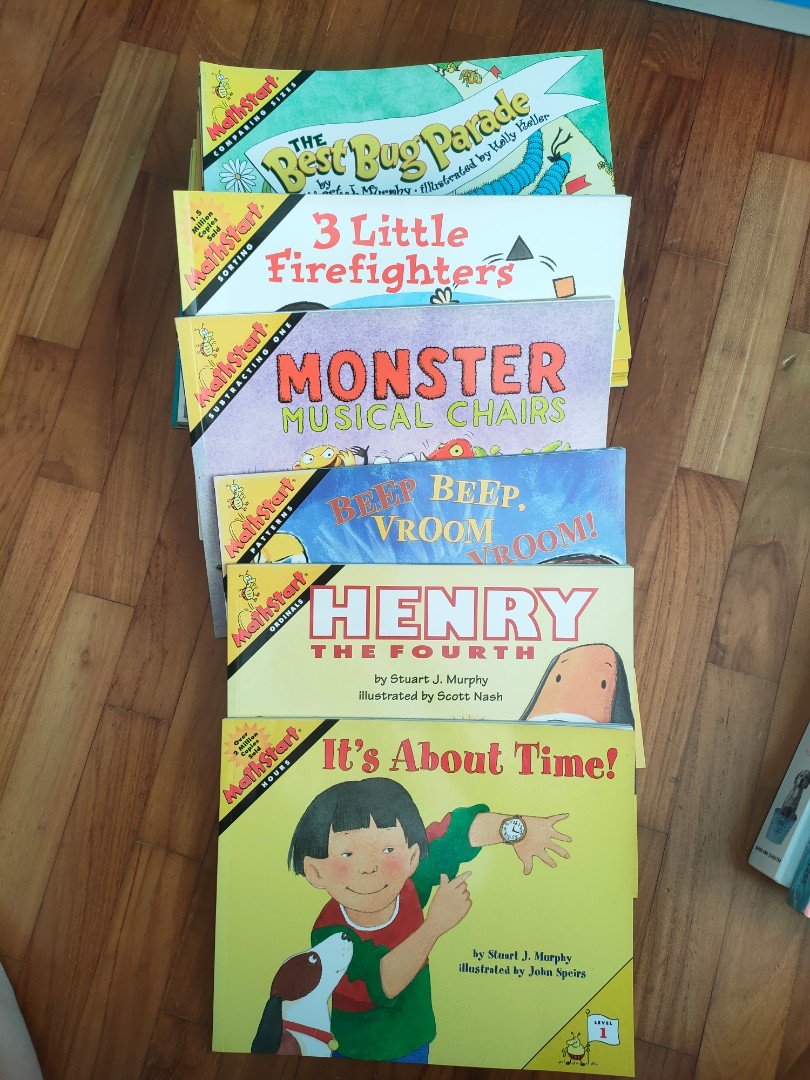 Mathstart series Level 1 (21 books), Hobbies & Toys, Books & Magazines, Children's Books on ...