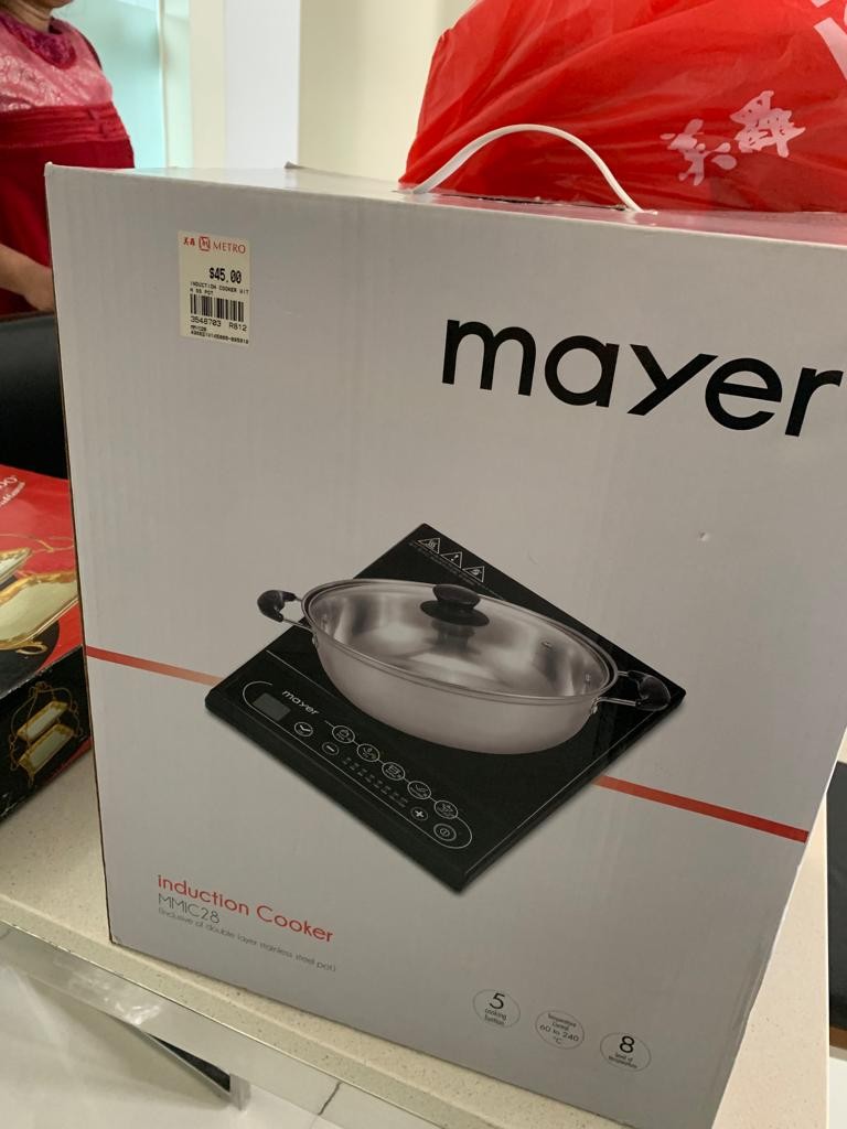 Mayer Induction Cooker Brand new, TV & Home Appliances, Kitchen ...