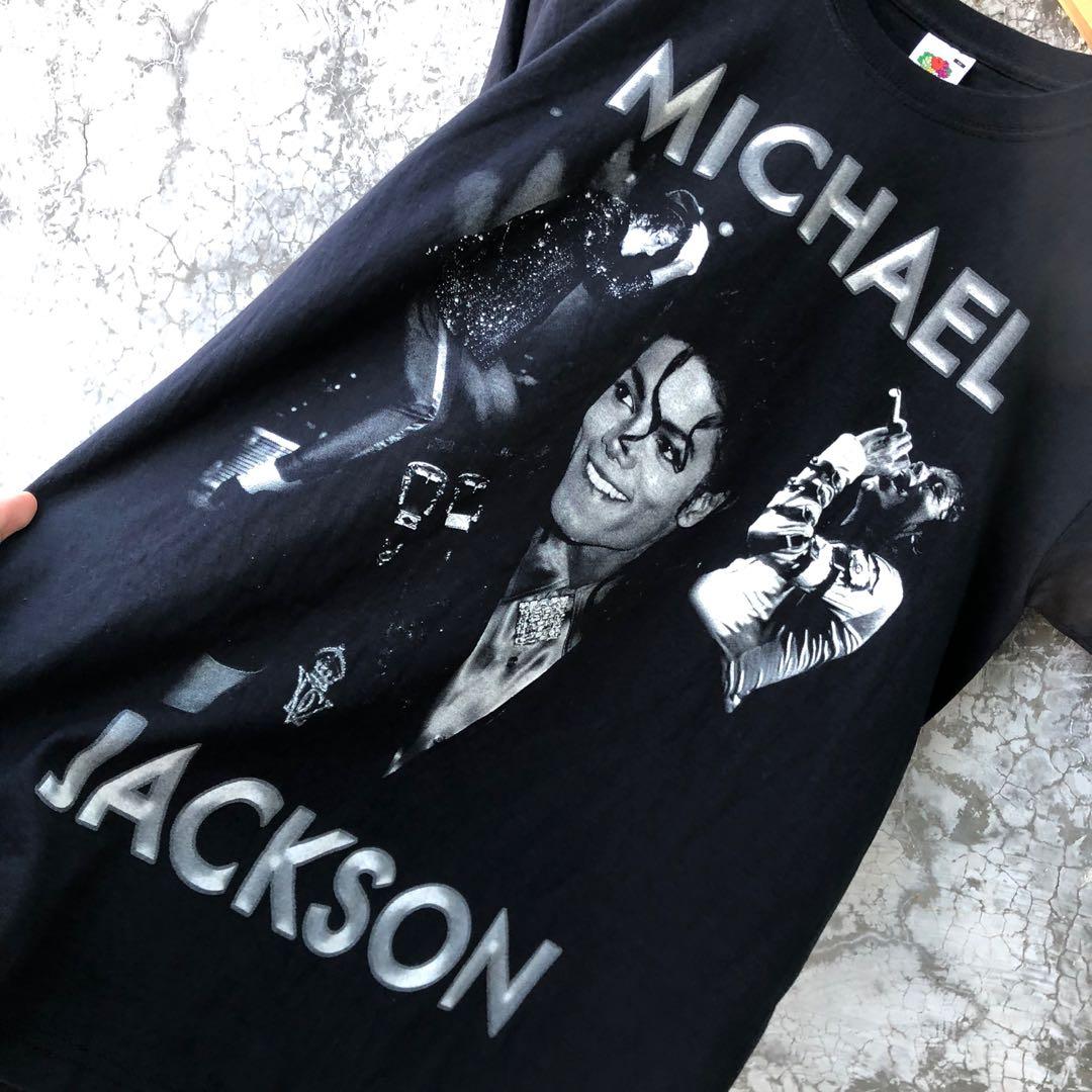 Michael Jackson Tee, Men's Fashion, Tops & Sets, Tshirts & Polo Shirts ...