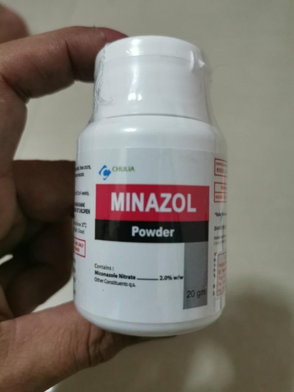 !Minazol powder 20g. Expiry oct2023. Aqurea Moisturising Cream 100g ...