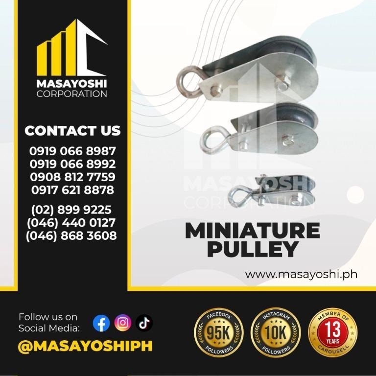 Miniature Pulley | Lifting Equipment | Pulley, Commercial & Industrial ...