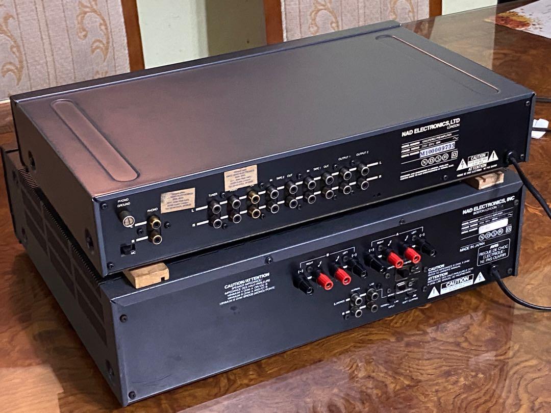 NAD Pre 1000 Power Amp 2400 THX Audio Soundbars Speakers