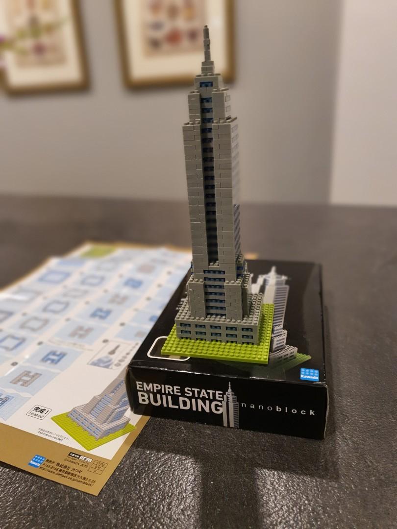 Nanoblock Built Empire State Building, Hobbies & Toys, Toys & Games on Carousell