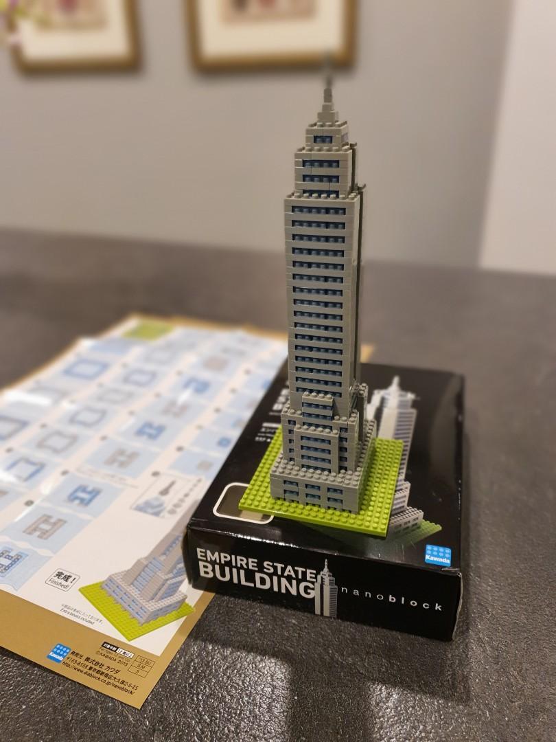 Nanoblock Built Empire State Building, Hobbies & Toys, Toys & Games on Carousell