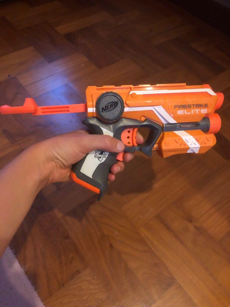 Nerf Gun (firestrike elite), Hobbies & Toys, Toys & Games on Carousell