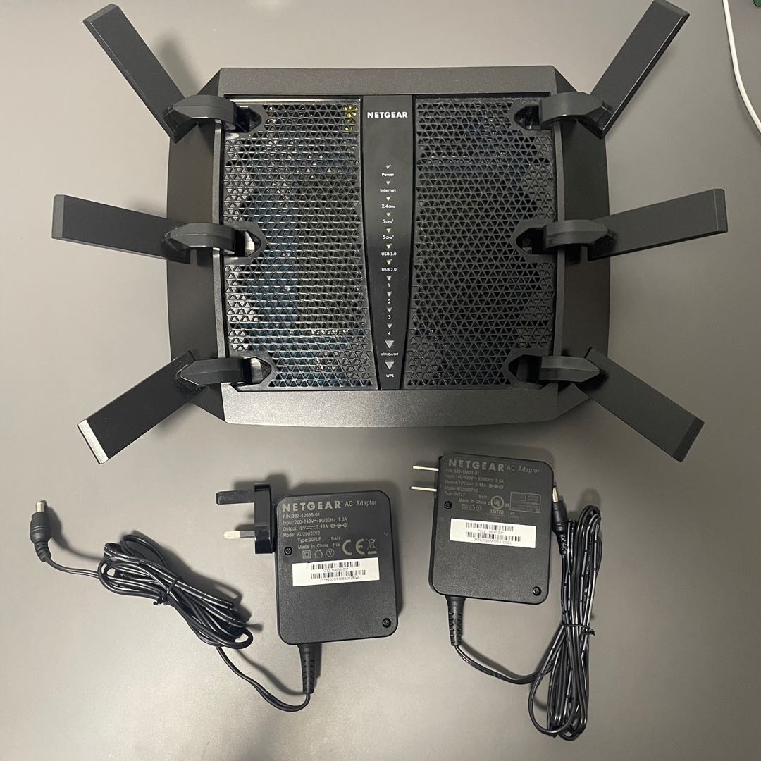 NETGEAR Nighthawk X6 AC3200 R8000 router, Computers & Tech, Parts ...