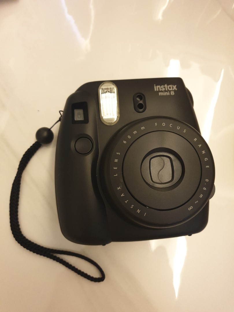 Never use, like brand new instax mini 8 black, Photography, Cameras on ...