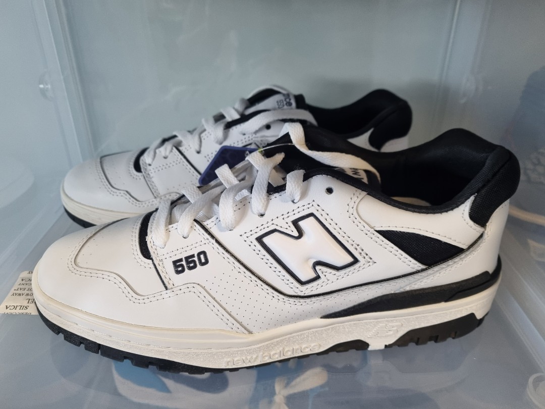 New Balance 550 Oreo black white, Men's Fashion, Footwear, Sneakers on ...