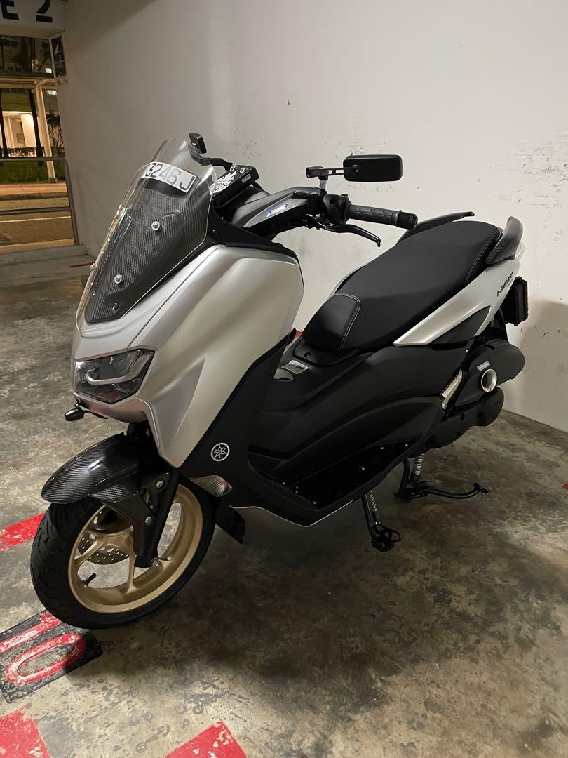 NMAX V2 carbon fender, Motorcycles, Motorcycle Accessories on Carousell