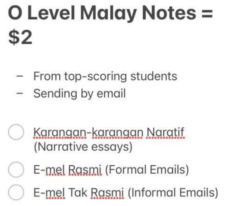 O Level Malay Notes, Hobbies & Toys, Books & Magazines, Textbooks on ...