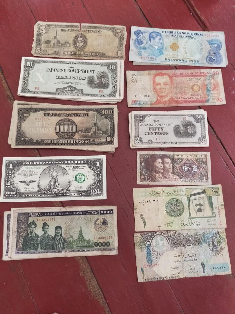 Old bank notes, Hobbies & Toys, Memorabilia & Collectibles, Currency on ...