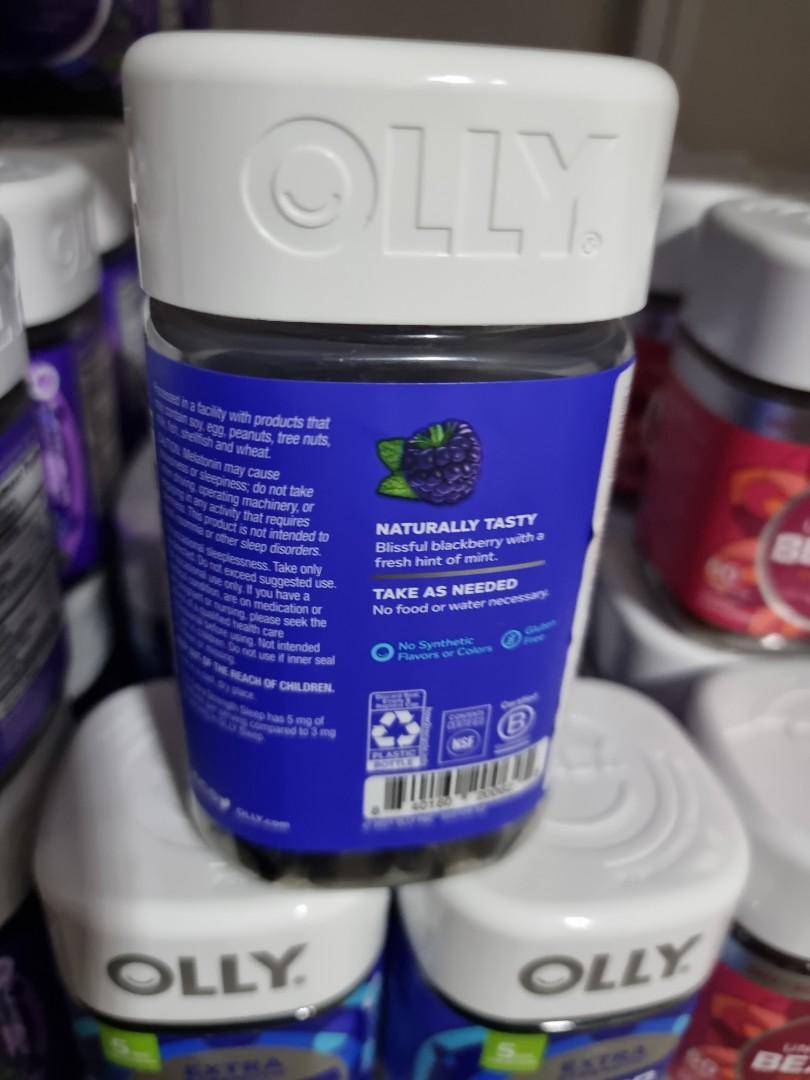 Olly Extra 5mg Sleep Gummies 70 cts, Health & Nutrition, Health ...