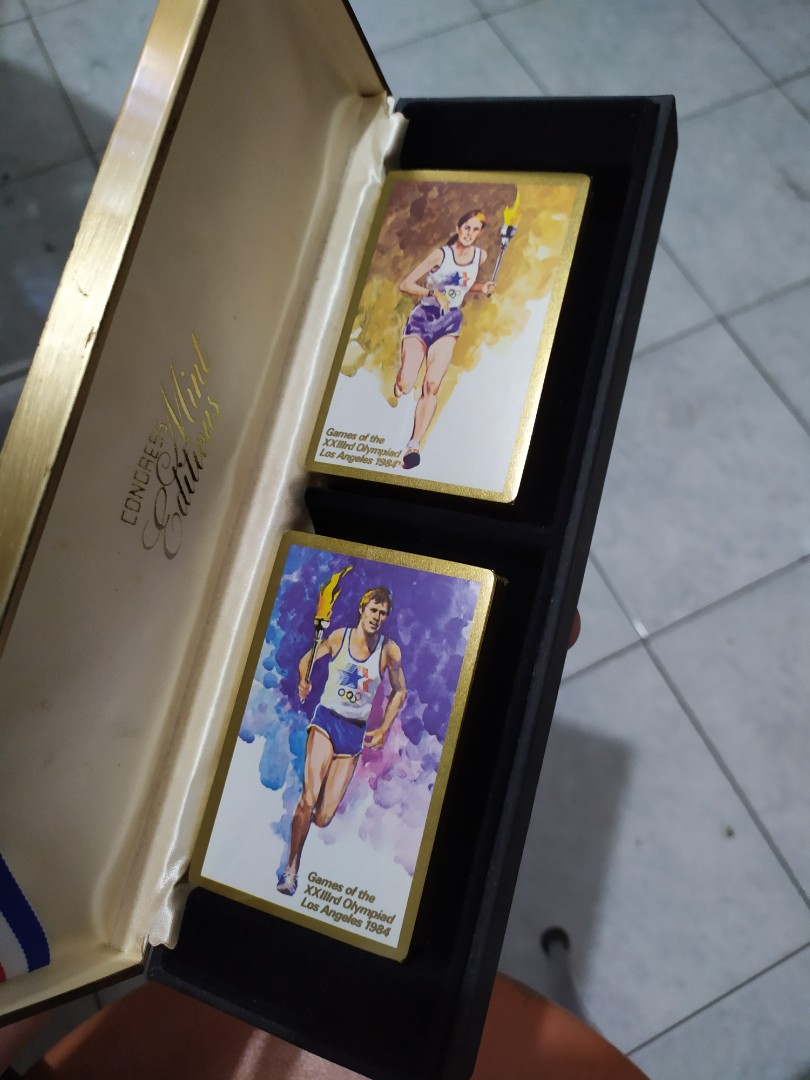 Olympic playing cards limited edition los Angeles 1984, Hobbies & Toys ...