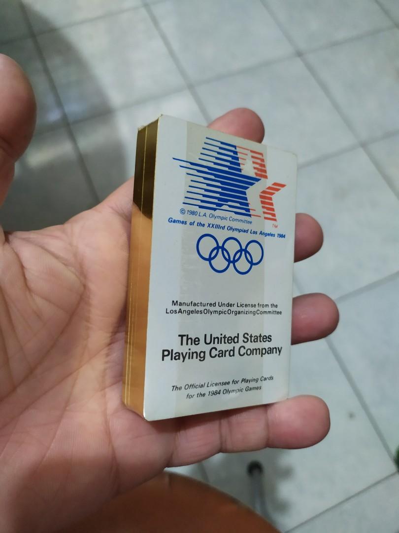 Olympic playing cards limited edition los Angeles 1984, Hobbies & Toys ...