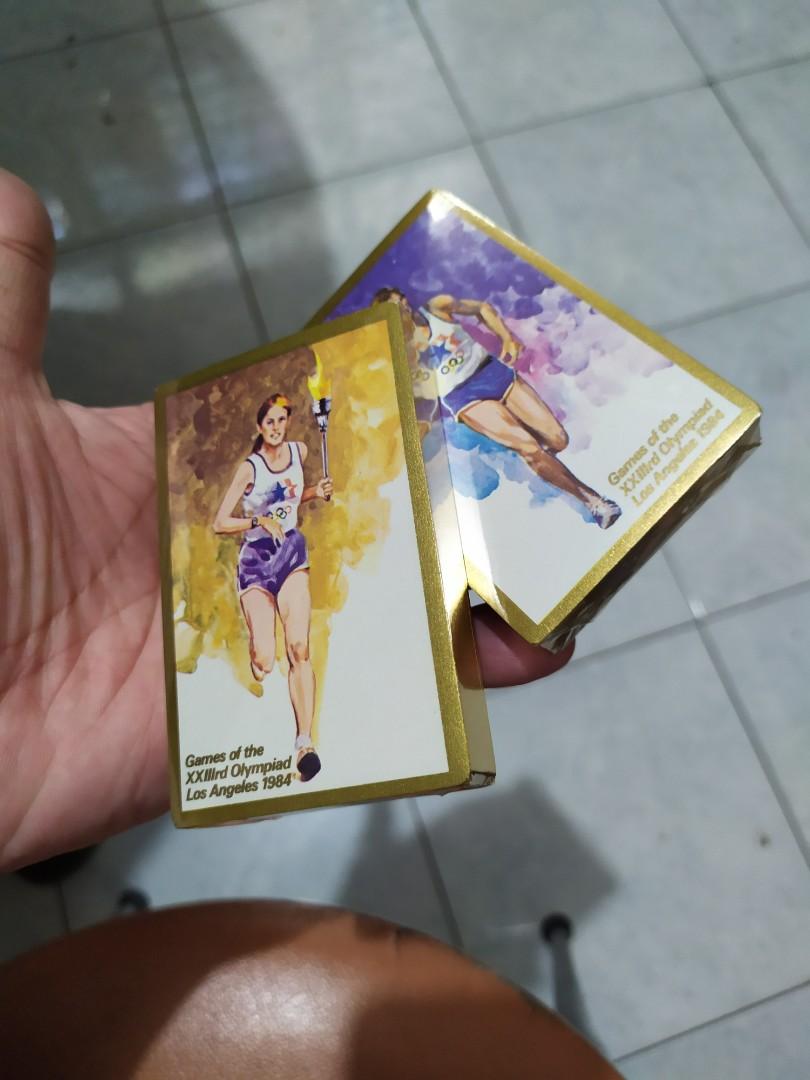 Olympic playing cards limited edition los Angeles 1984, Hobbies & Toys ...