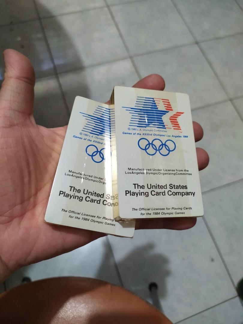 Olympic playing cards limited edition los Angeles 1984, Hobbies & Toys ...