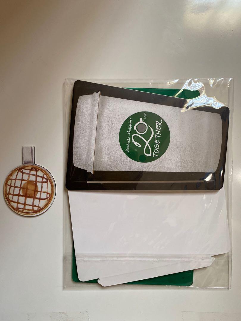 Original Starbucks Bookmark and Stencil, Furniture & Home Living, Home ...