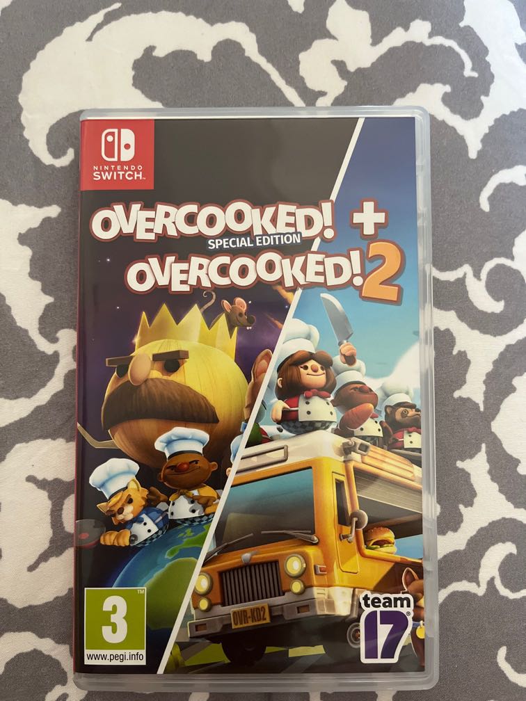 Overcooked 1 & 2 Special edition, Video Gaming, Video Games, Nintendo ...