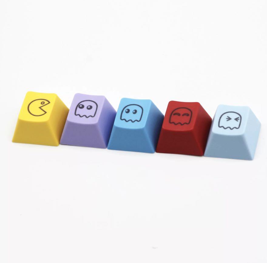 PacMan Keycap Set (5 keycaps), Computers & Tech, Parts & Accessories ...