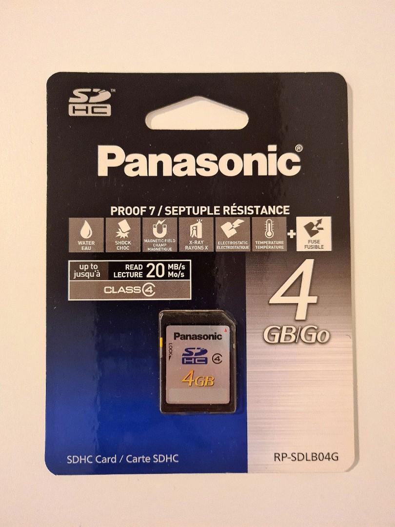 Panasonic SD card 4gb, Computers & Tech, Parts & Accessories, Hard ...
