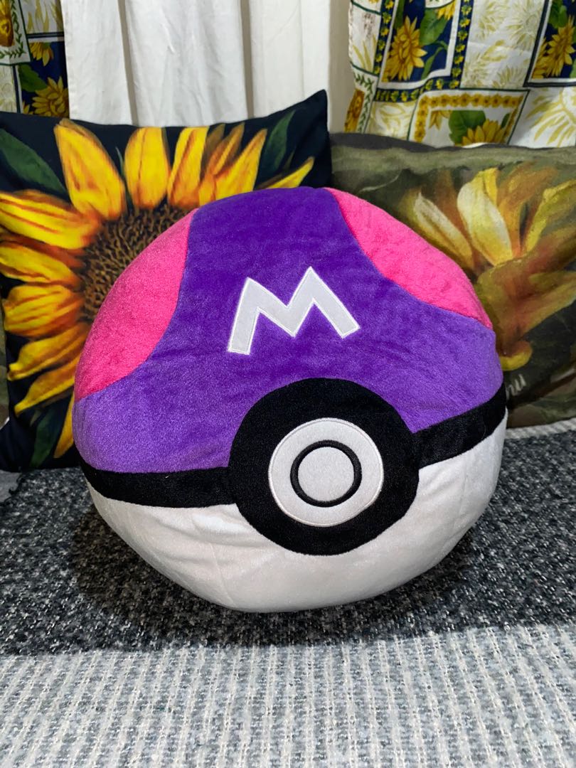 Pokemon - Master Ball Plush, Hobbies & Toys, Toys & Games on Carousell