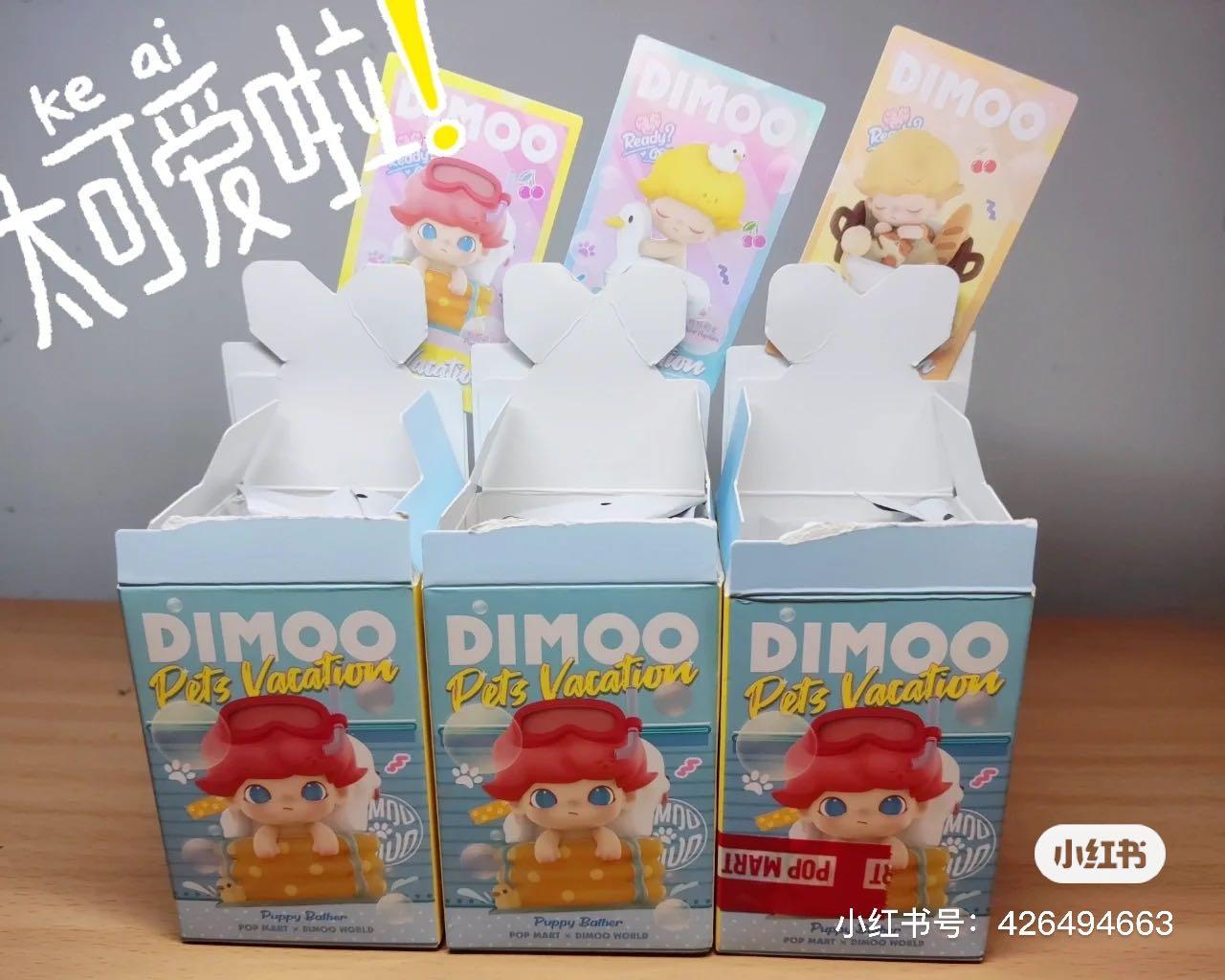 BNIF WTS Popmart dimoo pet vacation blind box, Hobbies & Toys, Toys ...