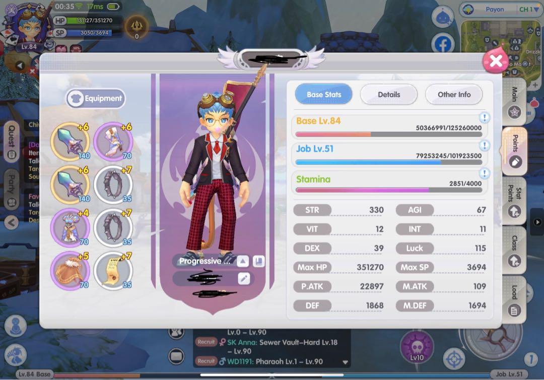 Ragnarok X ( Assassin cross chaos angeling), Video Gaming, Gaming ...