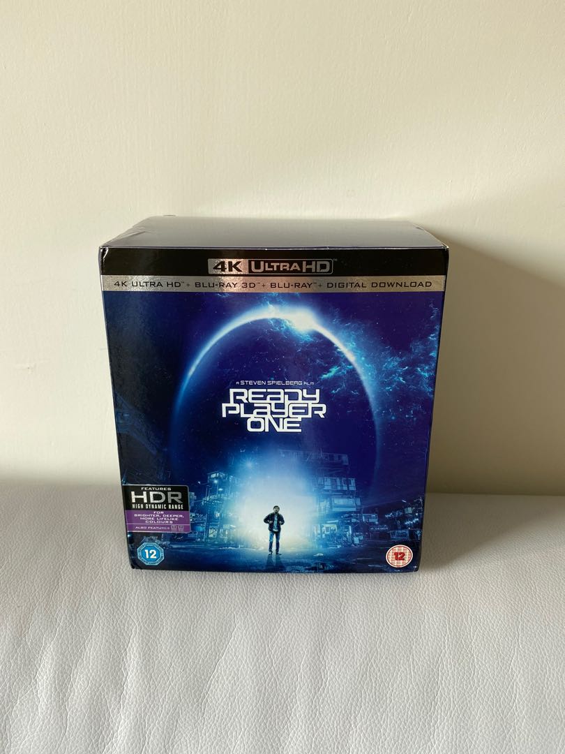 【英版】ready Player One 4k Ultra Hd Egg Light Collectors Edition
