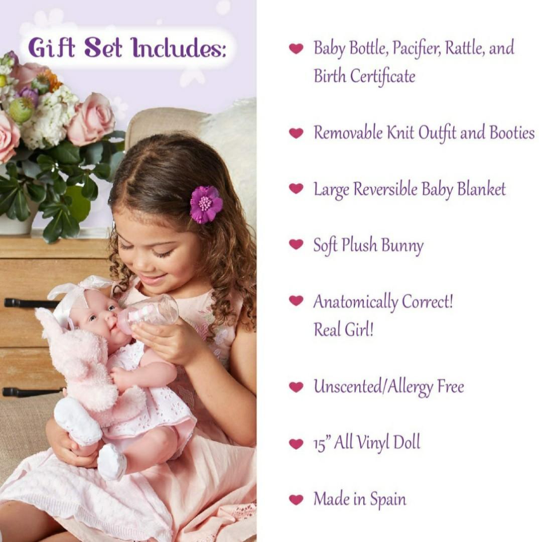 Ready Stock Bn Jc Toys La Newborn All Vinyl Anatomically Correct Real