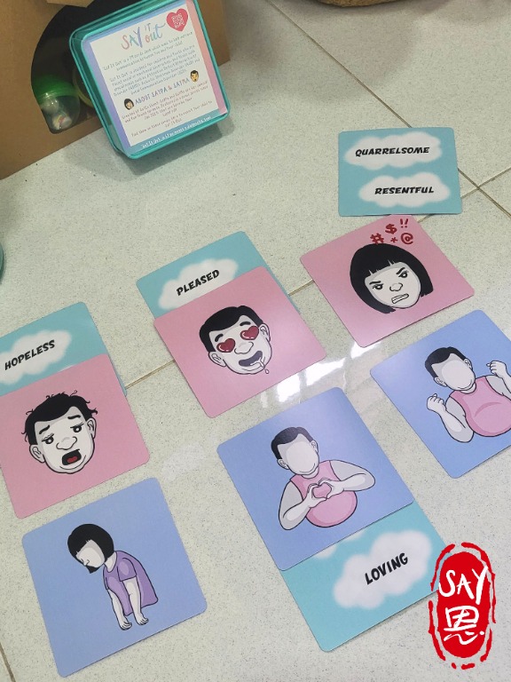 Say It Out Deck | Visual Communication cards for emotion | Autism (ASD ...