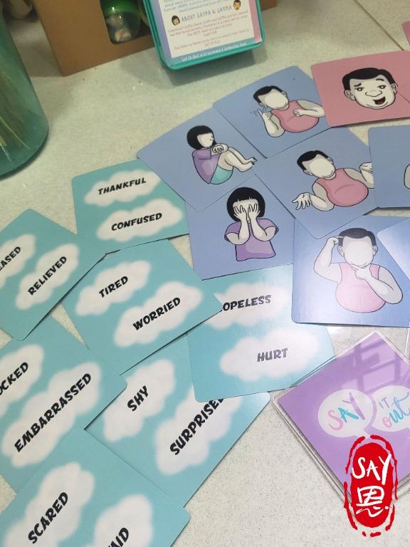 Say It Out Deck | Visual Communication cards for emotion | Autism (ASD ...