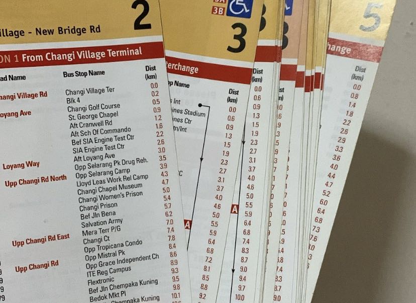 SBS Transit Excel Bus Guides, Hobbies & Toys, Memorabilia ...