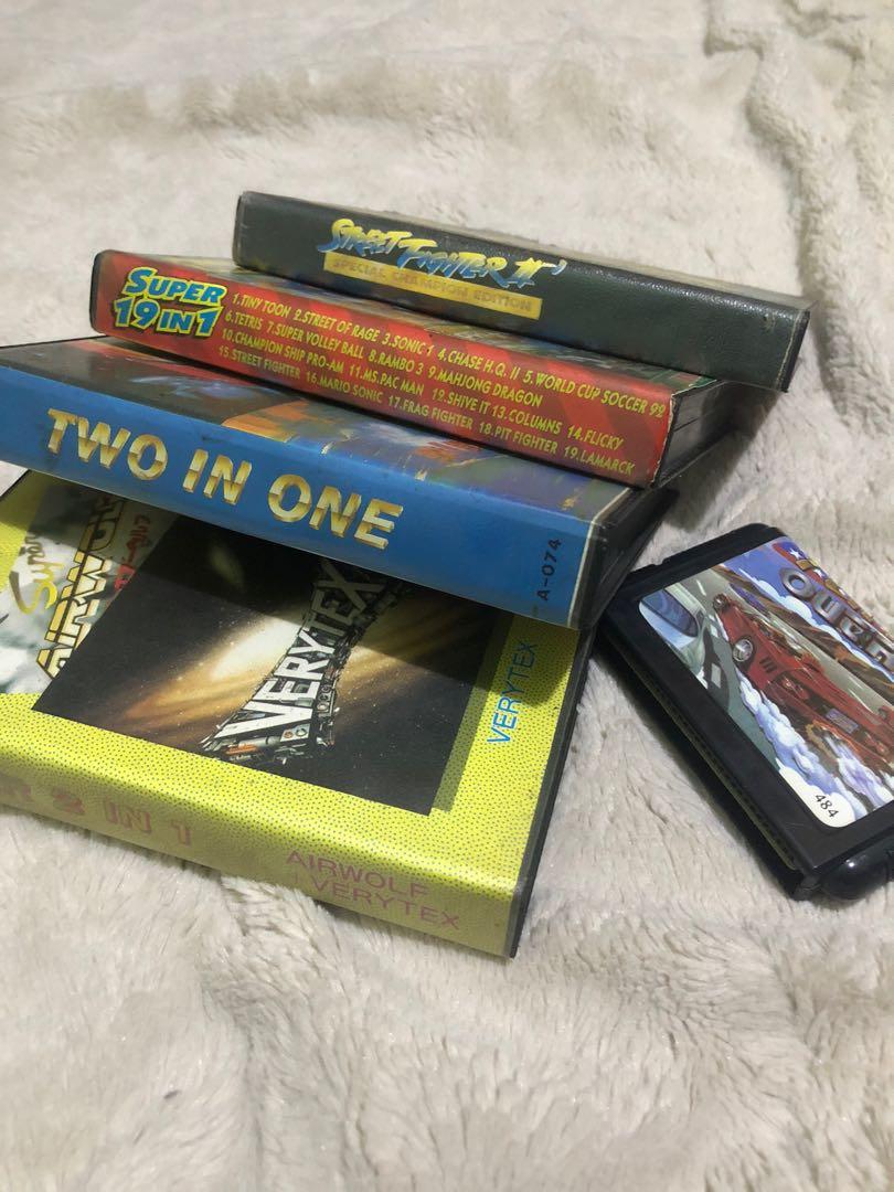 Sega megadrive bootleg multi cart set, Video Gaming, Video Games ...