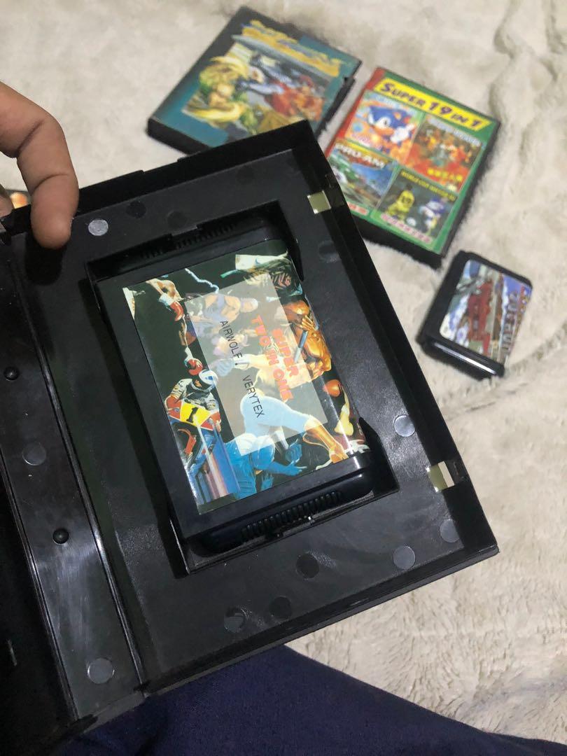 Sega megadrive bootleg multi cart set, Video Gaming, Video Games ...