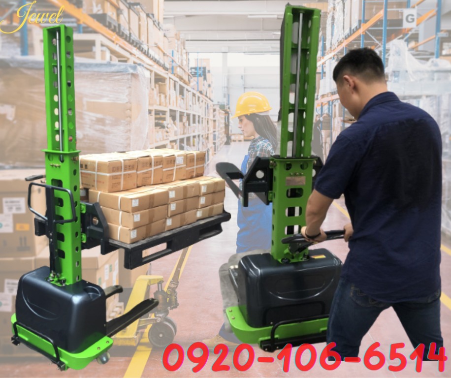SELF-LIFTING STACKER 500Kg, 1300Meter - Hand Pallet Stacker, Commercial ...