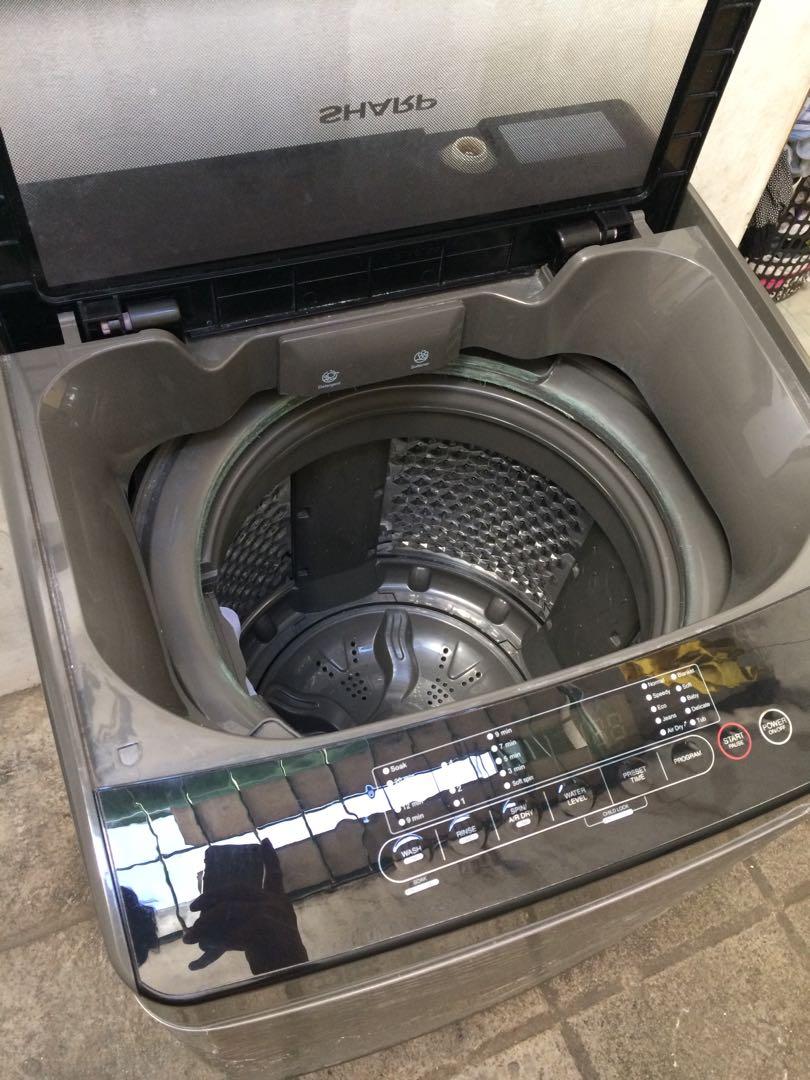 Sharp Automatic Washing Machine 7Kg, TV & Home Appliances, Washing ...
