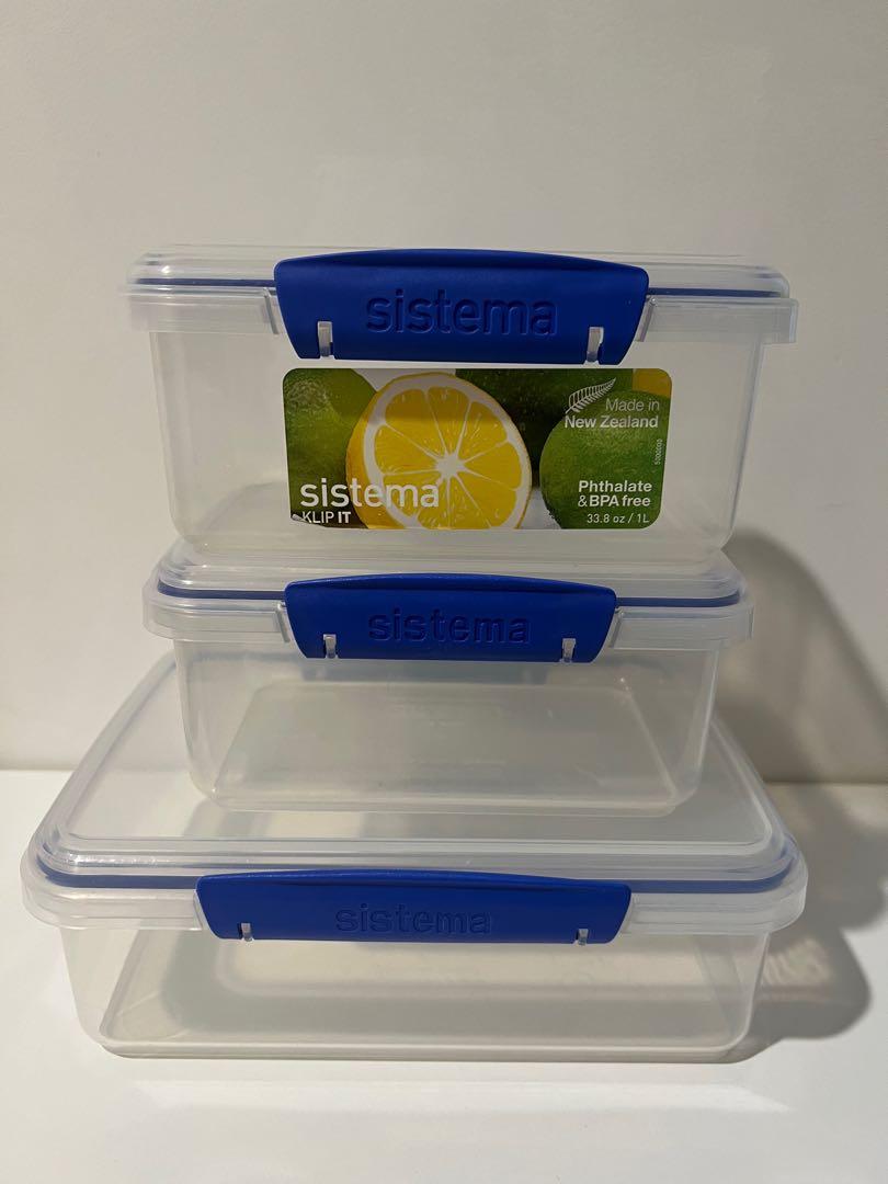 Sistema Food Storage Containers, Furniture & Home Living, Kitchenware ...