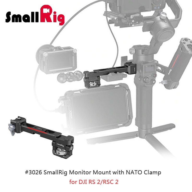 Smallrig DJI RS2 RSC2 monitor mount 3026, Photography, Video Cameras on ...