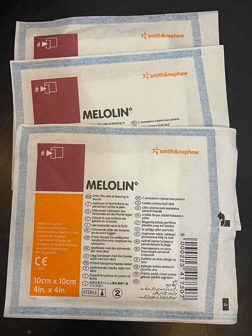 Smith & Nephew - Melolin - Wound Dressing, Health & Nutrition, Medical ...