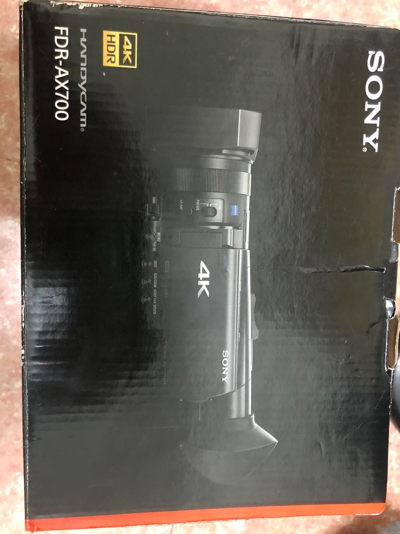 Sony AX-700, 相機攝影, 攝影機在旋轉拍賣