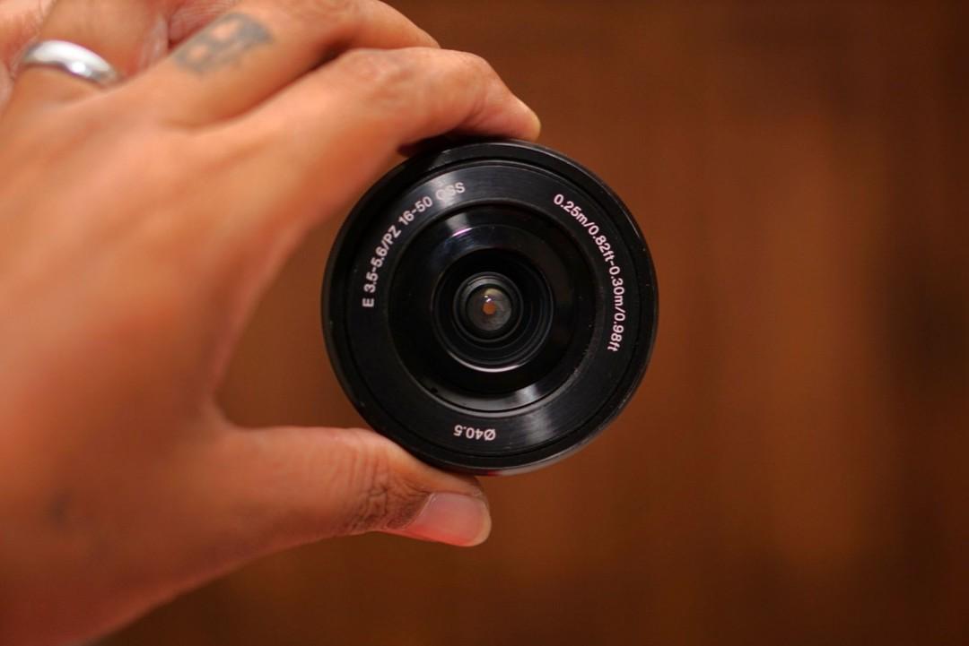 Sony Power Zoom e-mount 16-50mm f3.5-5.6 kit lens, Photography, Lens ...