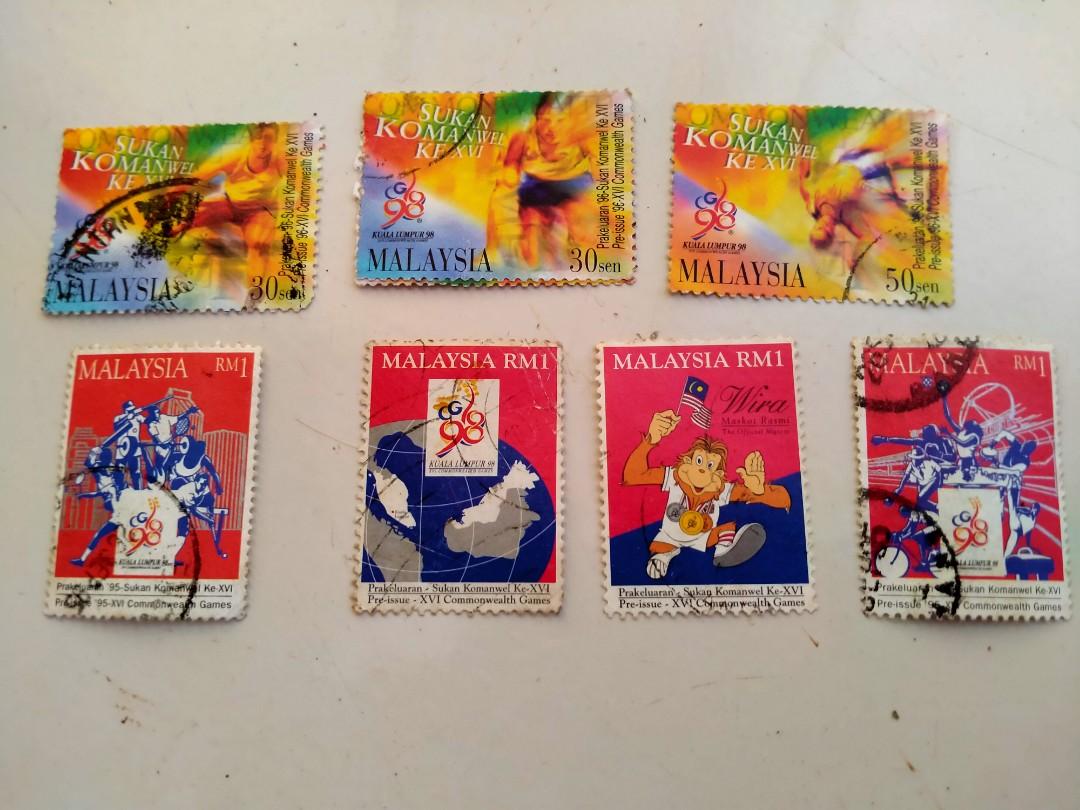 sukan komanwel kuala lumpur, Hobbies & Toys, Collectibles & Memorabilia, Stamps & Prints on ...