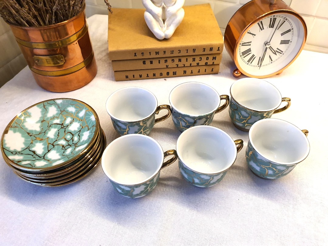 Take all! 12 Piece Tea Set, Furniture & Home Living, Kitchenware ...