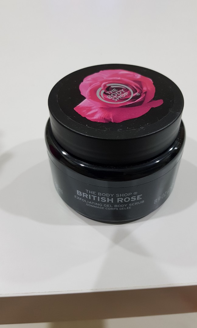 The Body Shop British Rose Body Scrub, Beauty & Personal Care, Bath ...