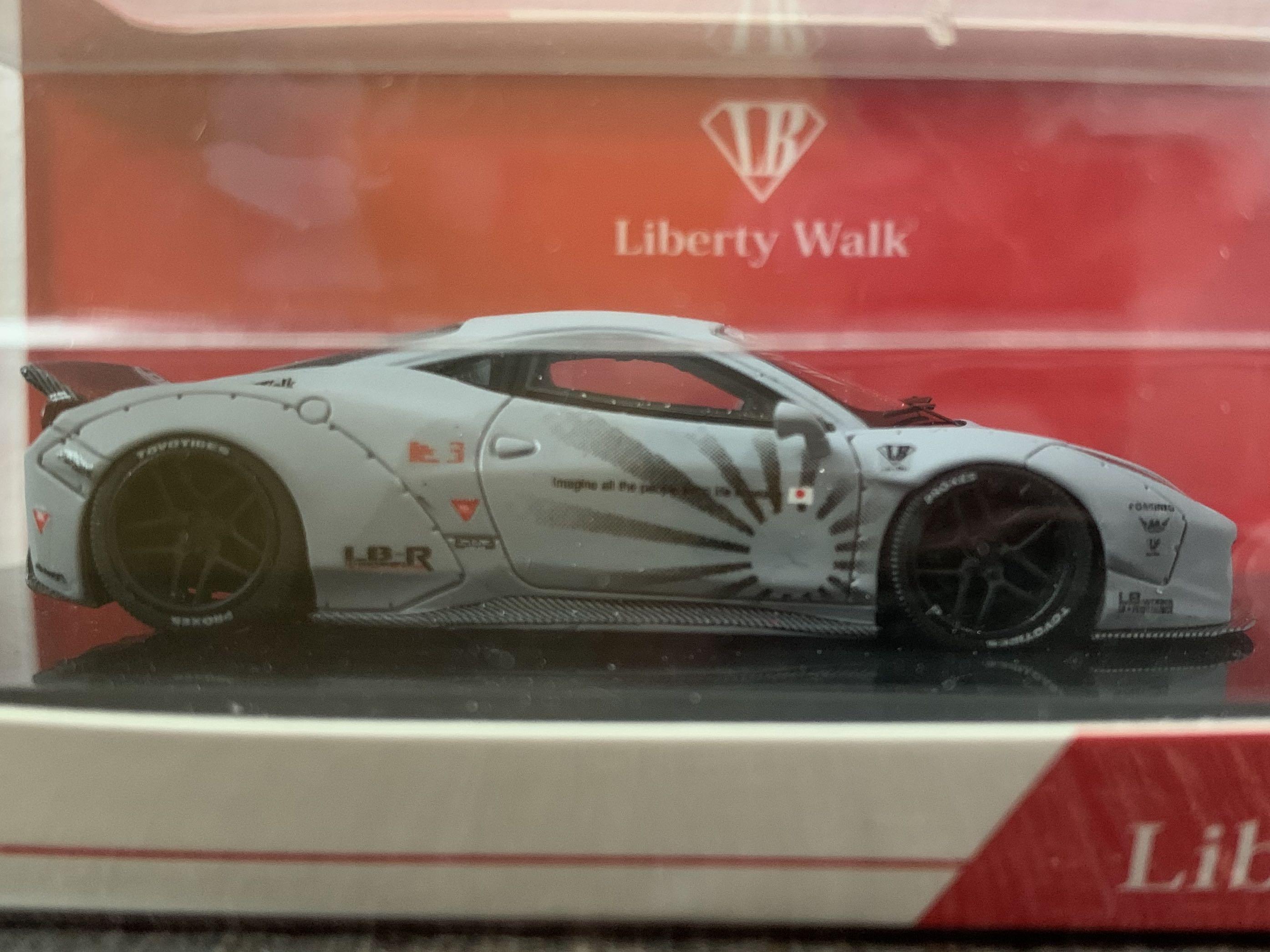 Timothy & Pierre 1:64 Liberty Walk LB Works LB-R Fighters Works Ferrari ...