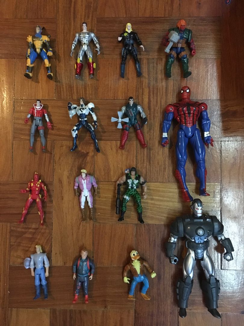 toybiz and other assorted vintage toys 300 each get two 275 each get ...